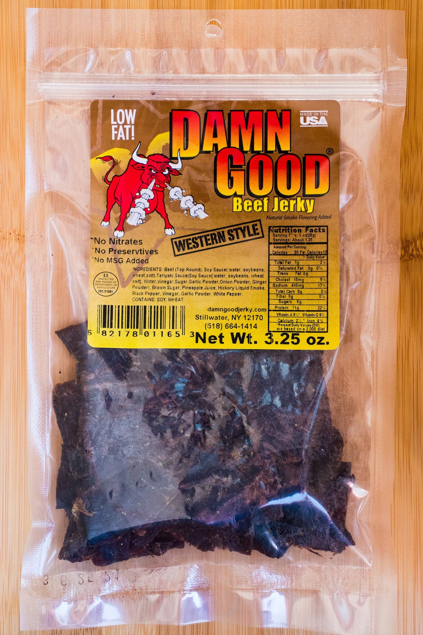 2.85 oz Western Style Beef Jerky – The Thrifty Chick