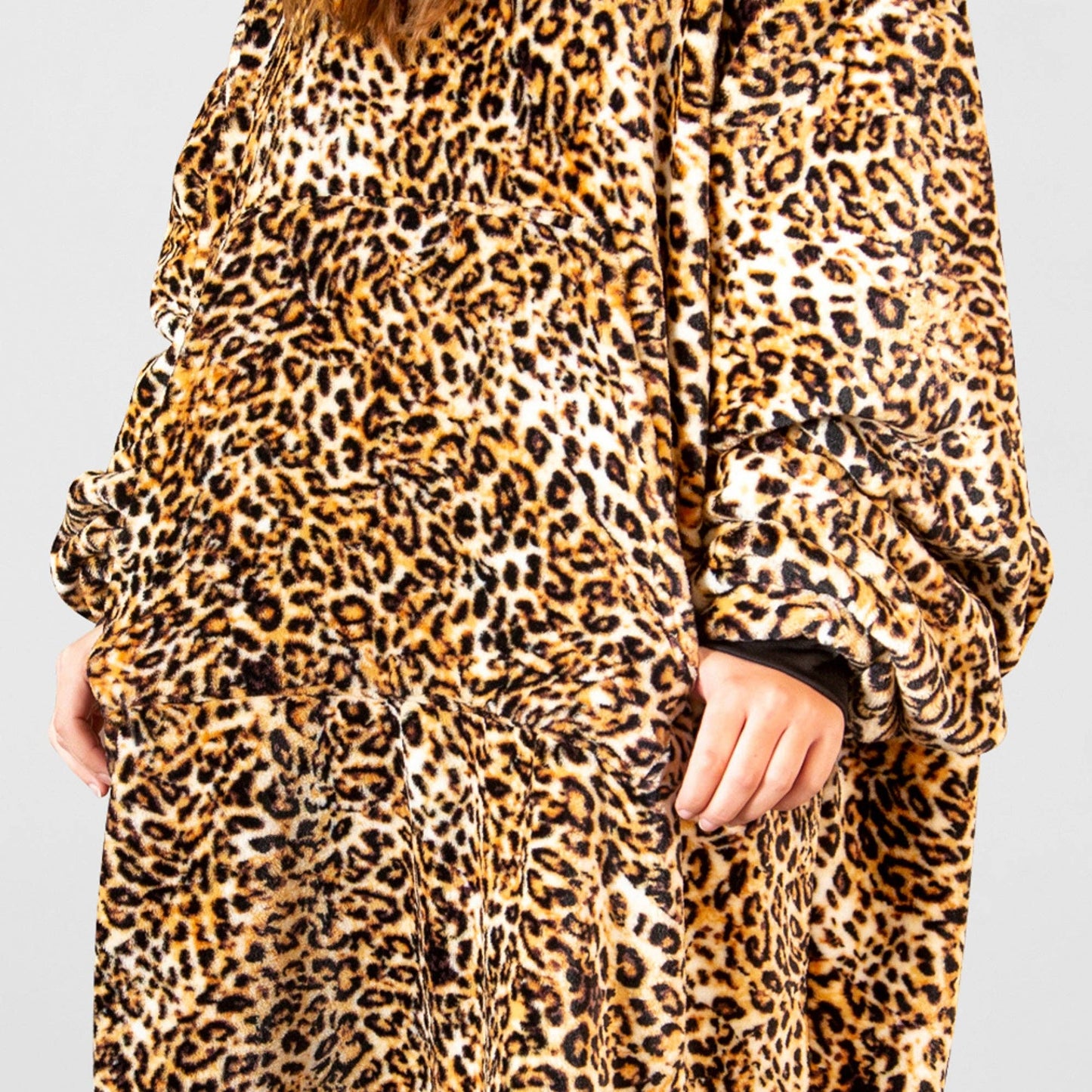 Leopard Hooded Blanket – The Thrifty Chick