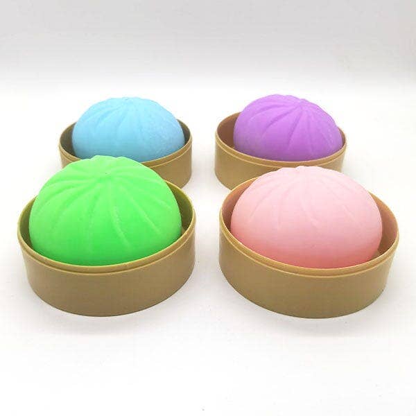 SquishEEZE Mystery Dumpling In A Basket Squishy Fidget Toy (Color Ship ...
